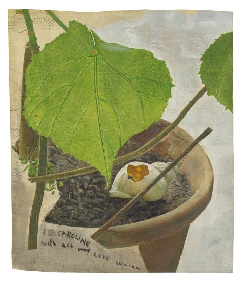 Plant Portraits of Lucian Freud on display at the Garden Museum in ...